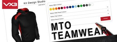Personlised VX3 Teamwear | Custom VX3 Sportswear | ADM Direct