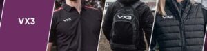VX3 Teamwear | Customise VX3 Clothing | ADM Direct