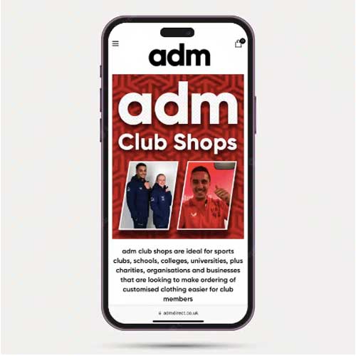 Sports Club Teamwear | Sports Club Shops | Custom Clothing | ADM