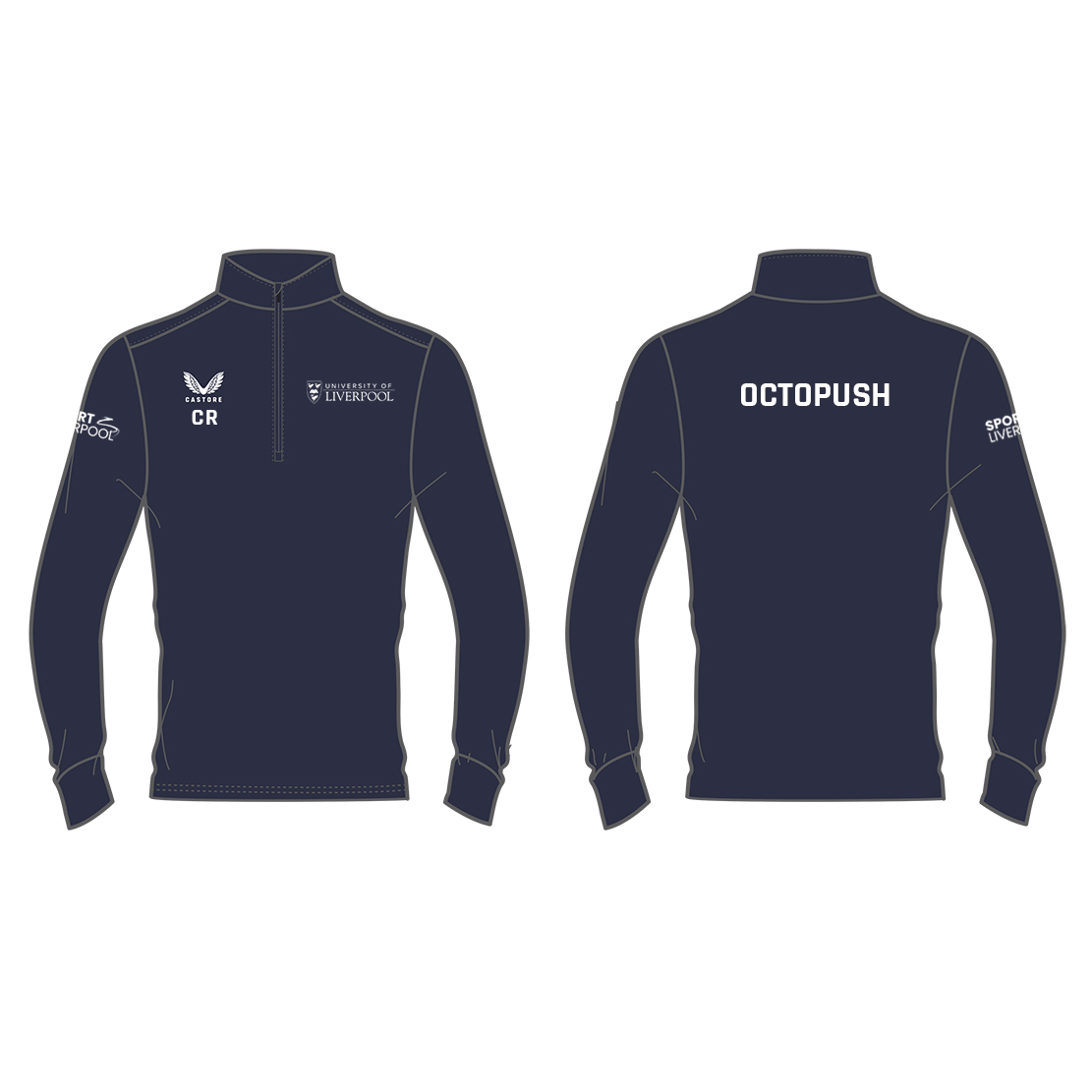 Castore Women's Quarter Zip Top CS - ADM direct